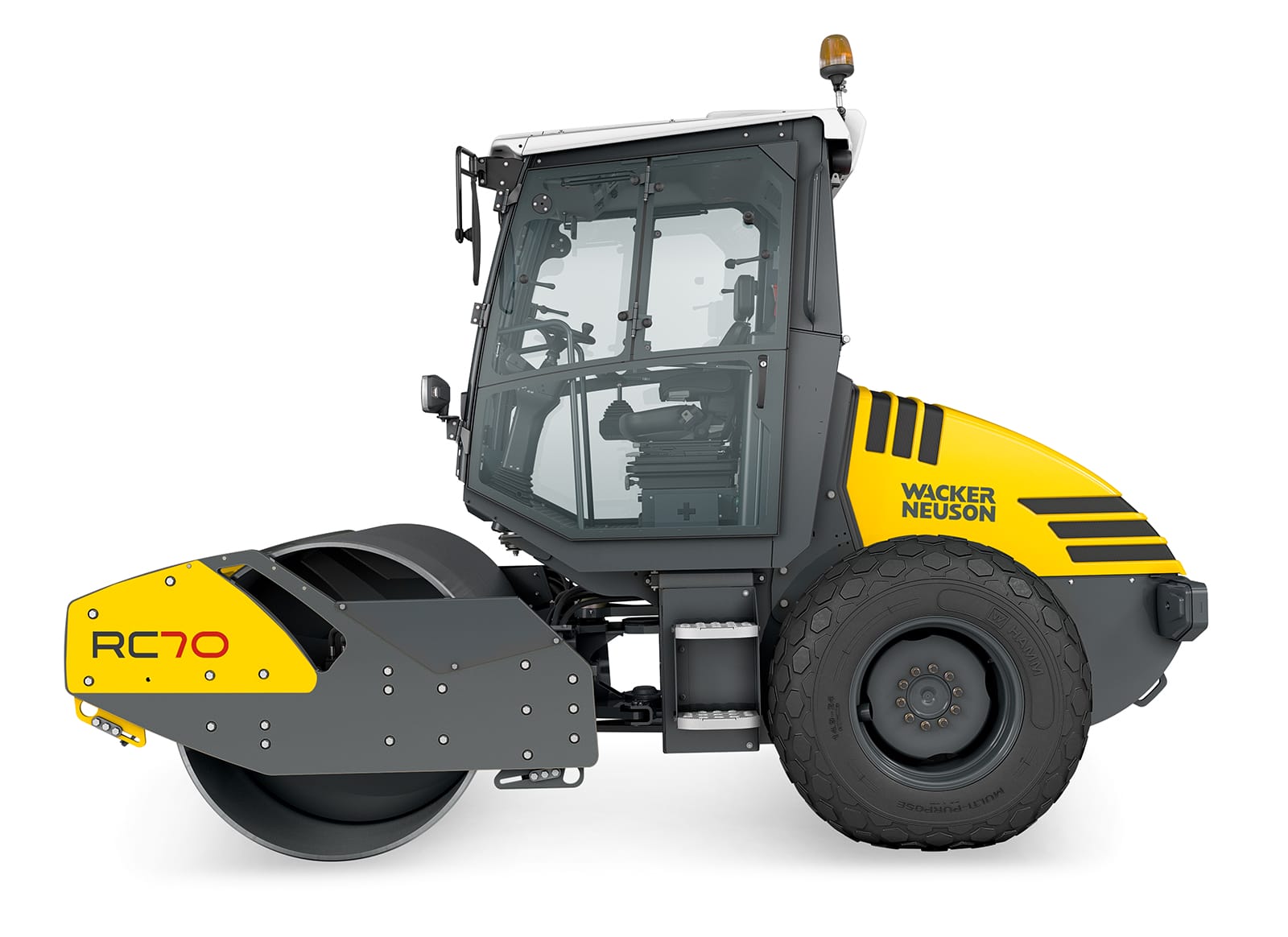 Wacker Neuson RC70 Compaction Roller: Productivity Guaranteed